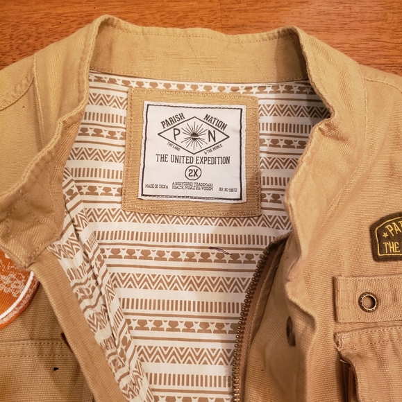 Parish Nation | Jackets & Coats | Mens Xxl Parish Nation Canvas Vest ...